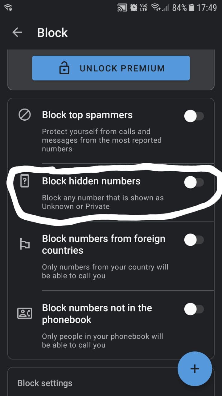 How To Block Unknown Numbers Automatically