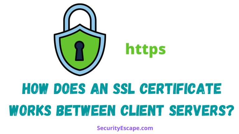 Where To Find An Ssl Certificate On The Server Security Escape